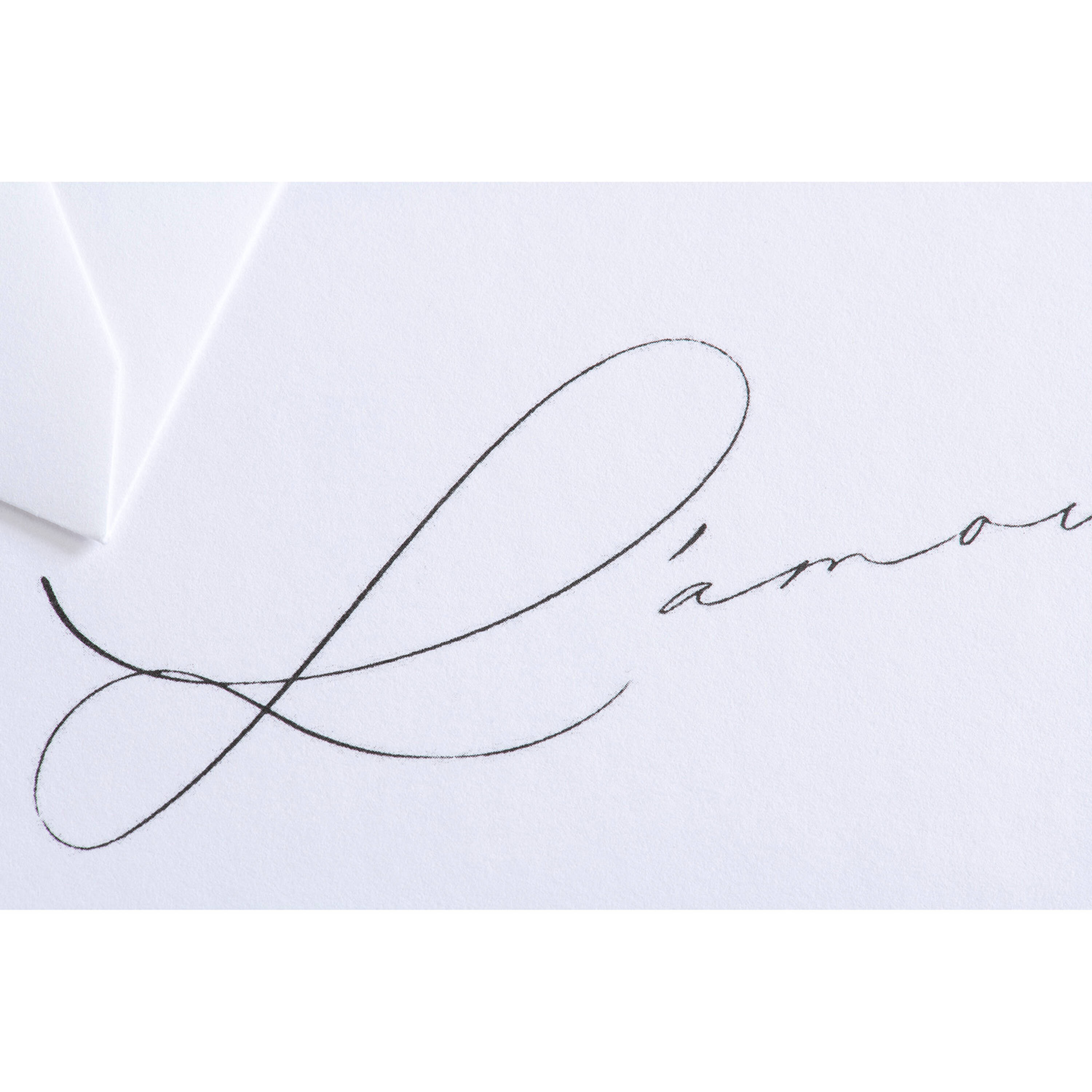 Karte Handlettering - L'amour von Gmund - online bestellen bei ludwigbeck.de