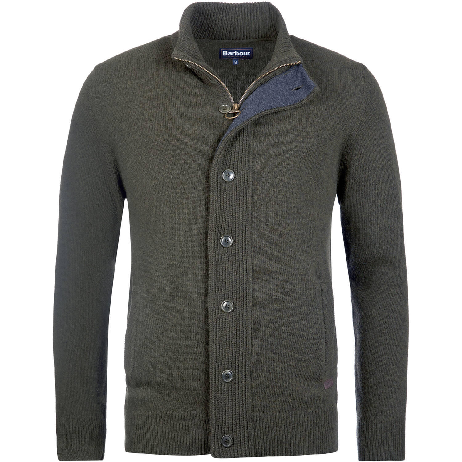 Pullover Essential Patch Zip Through von Barbour online bestellen bei ludwigbeck