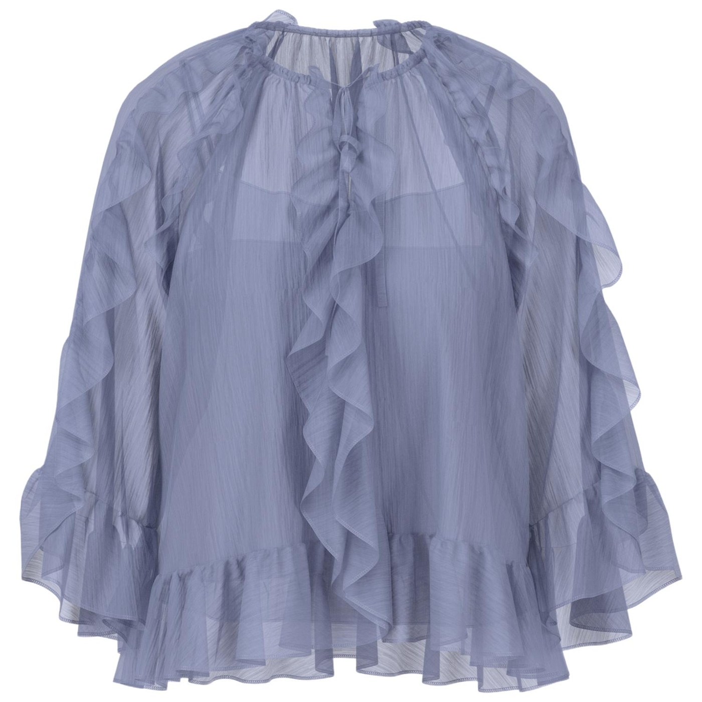 Volant-bluse im boho-stil von Marc Cain Collections - online bestellen ...