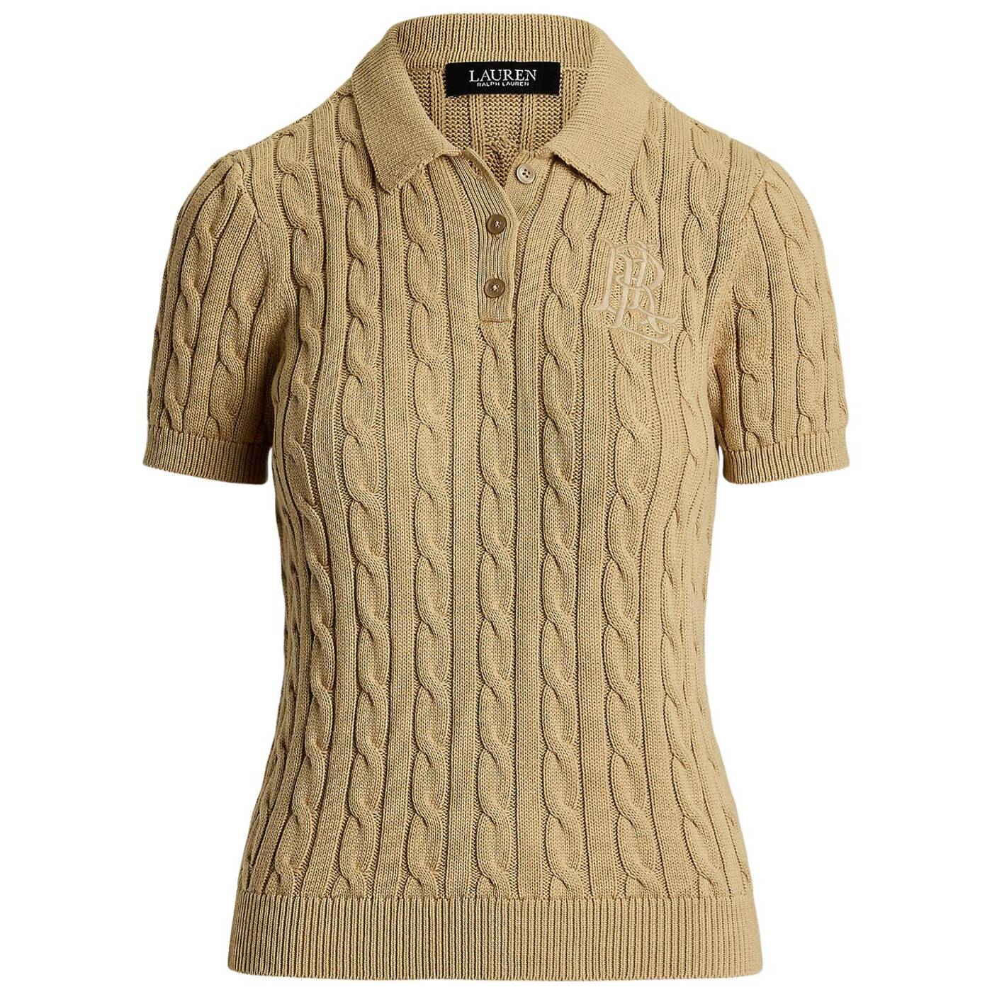 Polo-Pullover mit Zopfmuster von Lauren Ralph Lauren - online bestellen ...